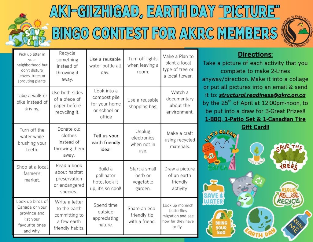 Celebrate Earth Day with AKRC’s Picture Bingo Contest! (Extended to May ...